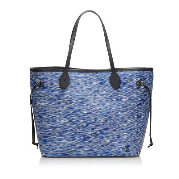 Louis Vuitton | Bags | Louis Vuitton Epi Denim Neverfull Mm Tote Bag ...